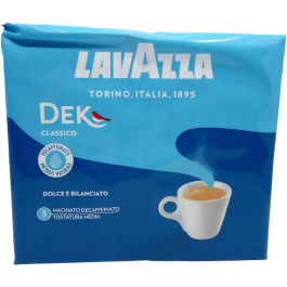 Lavazza DEK 2x250g cafea macinata decofeinizata | Magazin online de cafea