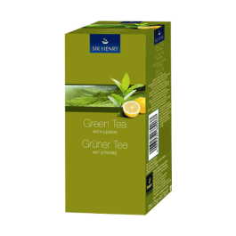 Sir Henry Tea Green Lemon ceai verde cu lamaie | Magazin online de cafea