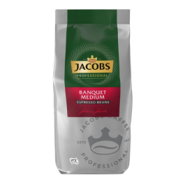 Jacobs Professional Banquet Medium Espresso cafea boabe 1kg | Magazin ...
